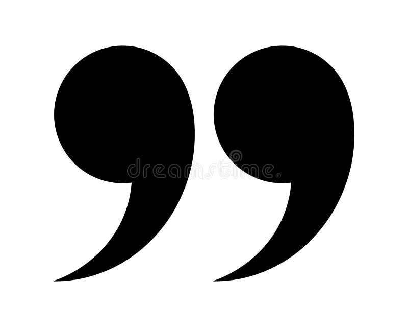 Comma icon stock vector. Illustration of font, graphic - 305536735