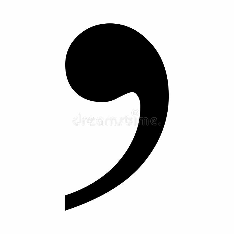 Semicolon Outline Stock Illustrations – 31 Semicolon Outline Stock ...