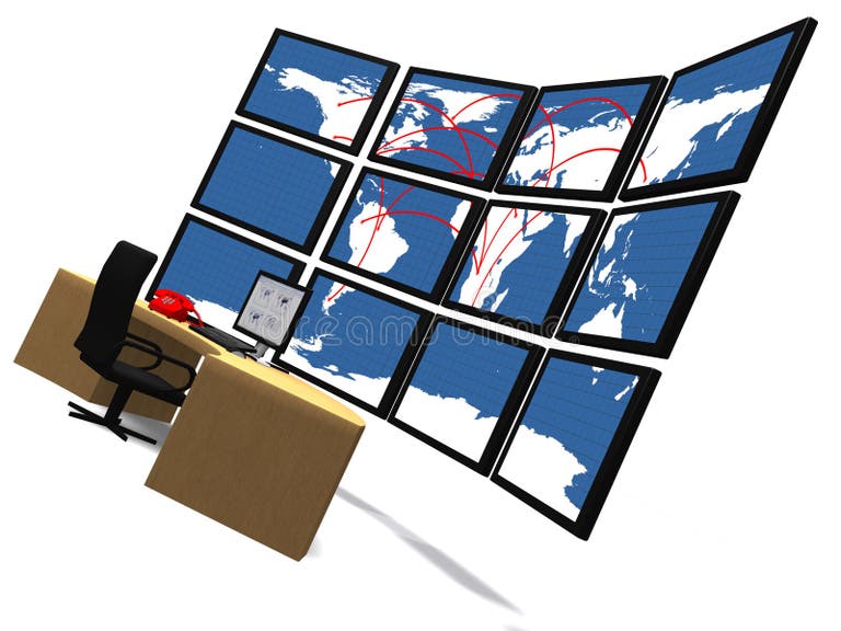 Surveillance Command Center Stock Illustrations – 1,329 Surveillance ...