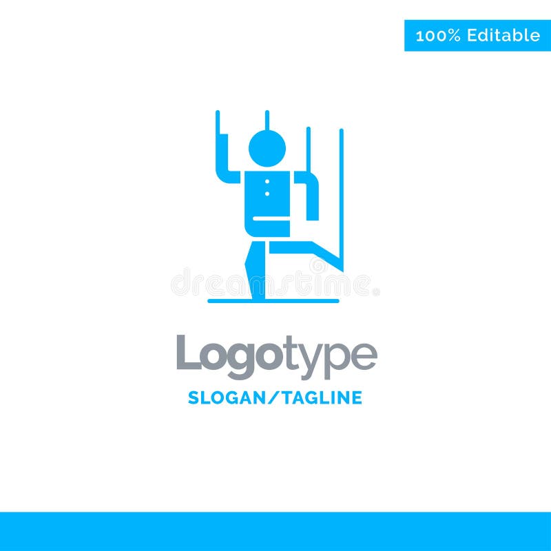 Command, Control, Human, Manipulate, Manipulation Blue Solid Logo ...