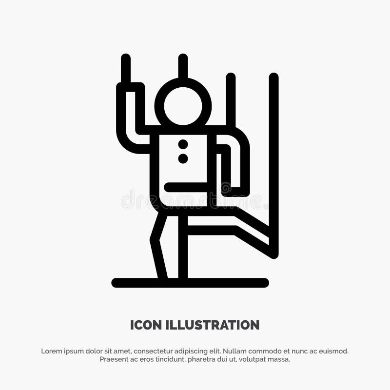 Command, Control, Human, Manipulate, Manipulation Line Icon Vector ...