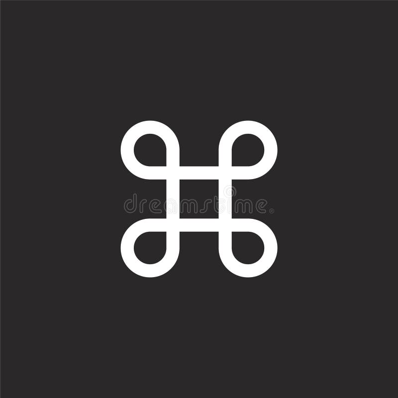 Command Icon. Filled Command Icon for Website Design and Mobile, App ...