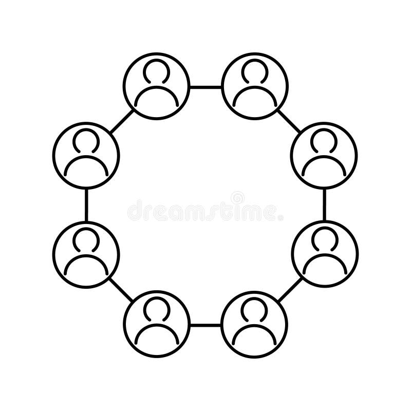 Command Icon Vector. Teamwork Illustration Sign. Communication Symbol ...