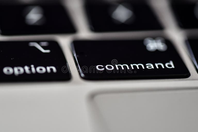 Command Key on an Apple Keyboard. Editorial Image - Image of technology ...