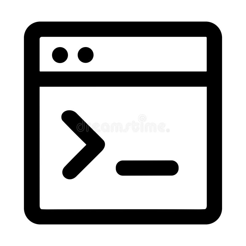 Command Line Window Stock Illustrations – 321 Command Line Window Stock ...