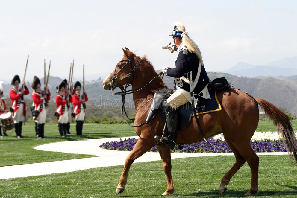 Commander and soldier editorial photo. Image of holiday - 2484276