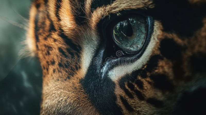 Commanding Camouflaged Creature Prowling Rainforest Shadows Generative ...