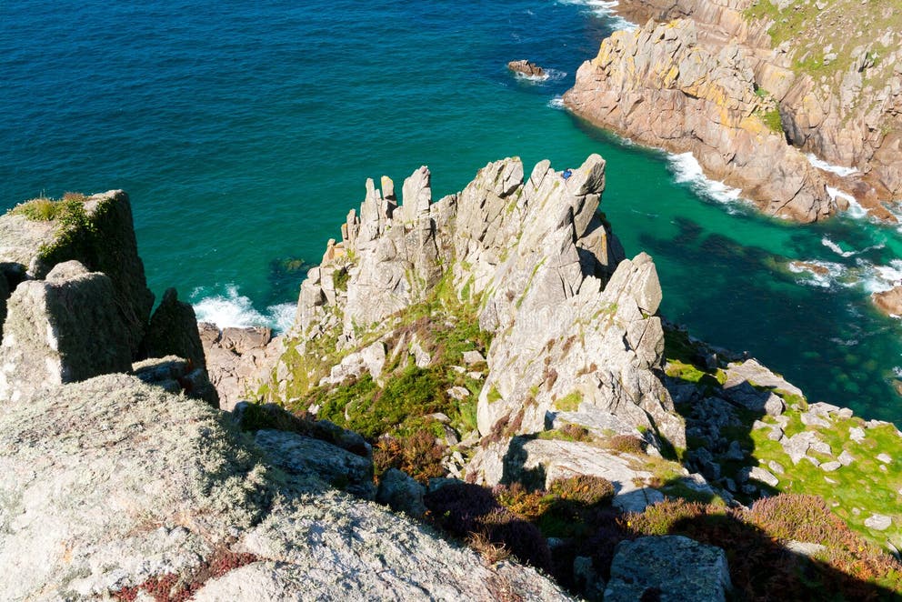 Commando Ridge stock photo. Image of coastal, cornish - 21766956