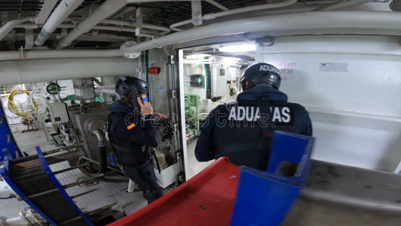 Commandos of the Spanish Customs Service in Training. Stock Video ...