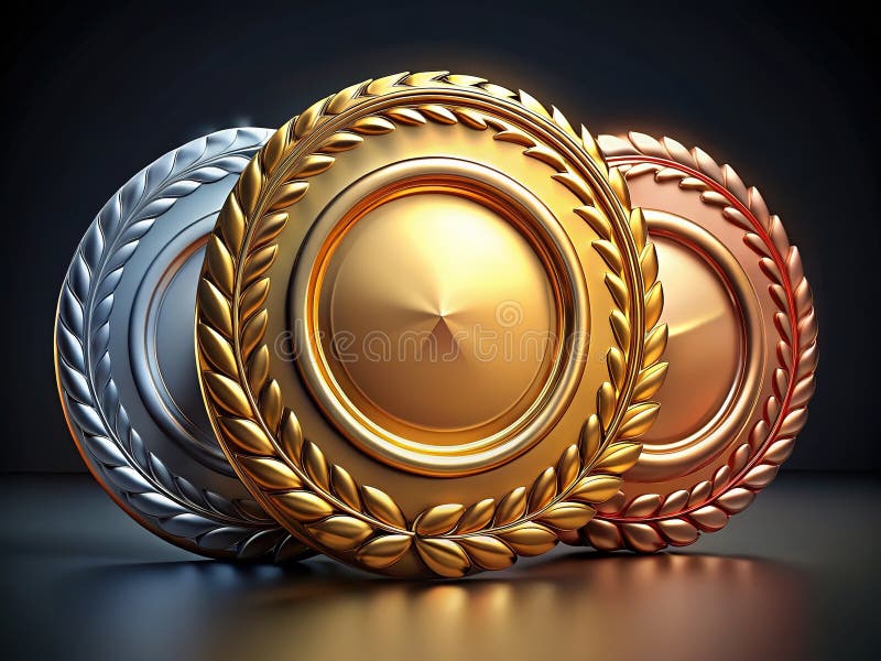 Celebrate Outstanding Achievements Gold Silver Stock Illustrations – 2 ...