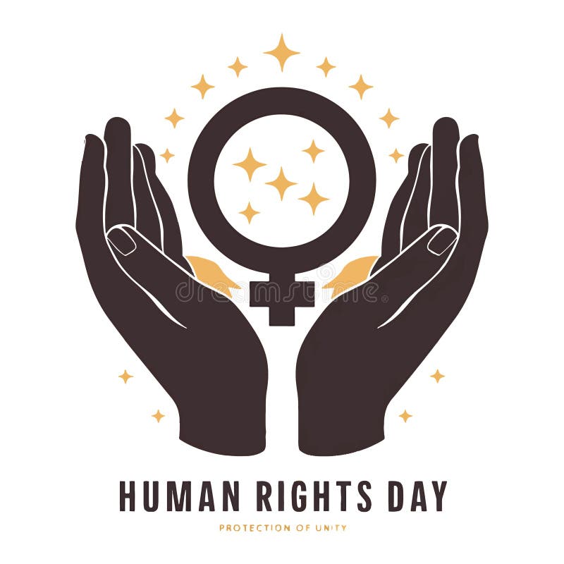 Commemorating Human Rights Day Banner Images Equality Symbol Vector ...