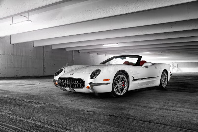 Commemorative Edition Chevrolet Corvette Editorial Image - Image of ...