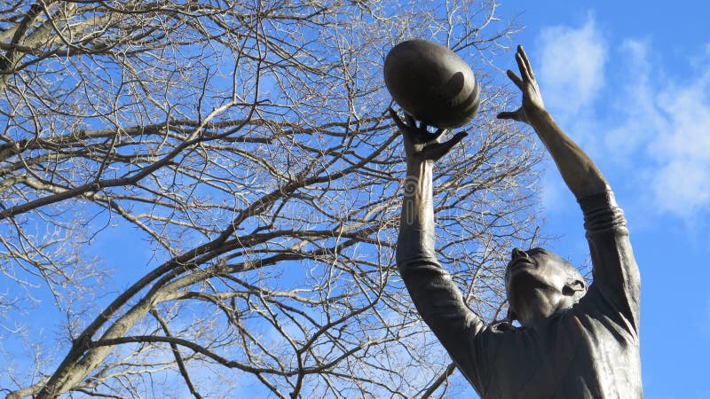Commemorative Statue of John Coleman Essendon Bombers Legend Marking ...
