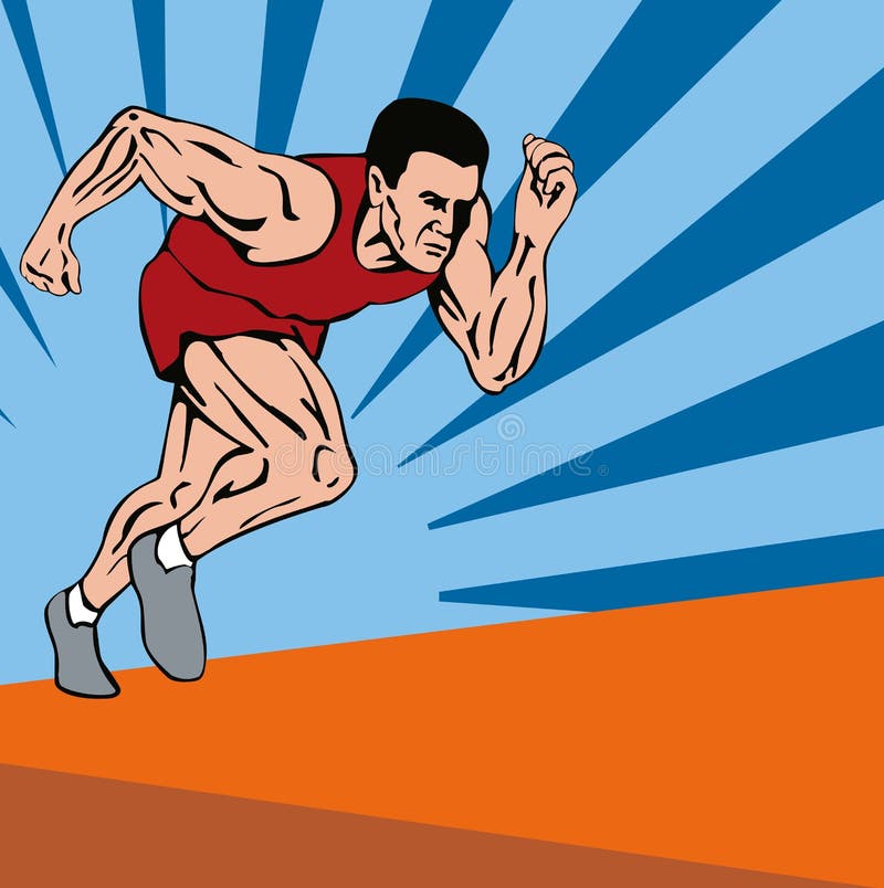 Sprinter Stock Illustrations, Vecteurs, & Clipart – (14,092 Stock ...