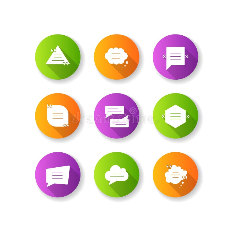 Empty Text Box Different Shapes Stock Illustrations – 170 Empty Text ...