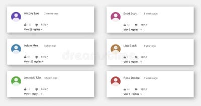 Comment box template stock vector. Illustration of silver - 129550818