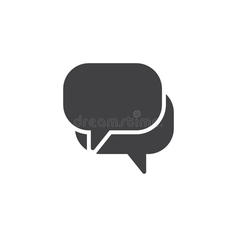 Comment Chat Bubble Outline Icon Stock Vector - Illustration of ...