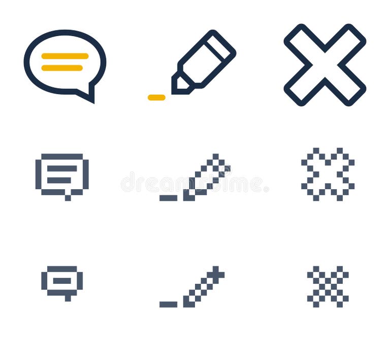 Add Edit Delete Icons Stock Illustrations – 662 Add Edit Delete Icons ...