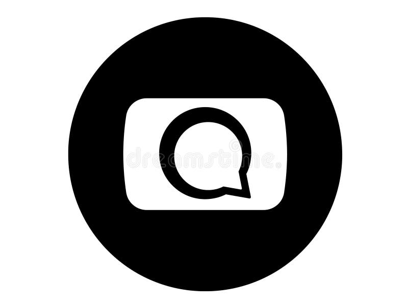 Comment Icon Speech Bubble Symbol. Chat, Message, Message, Sms, Chat, Chatting Icon Illustration ...
