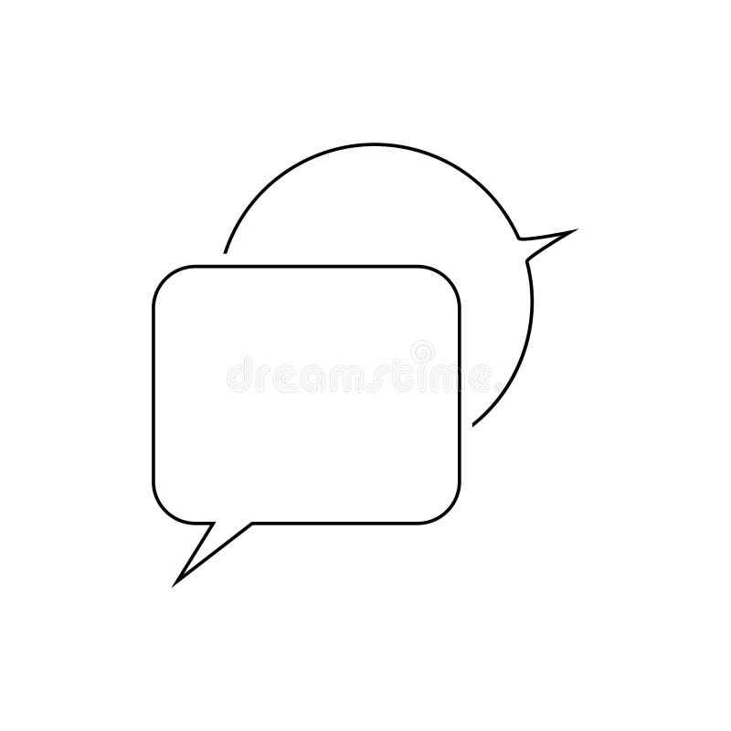 Comment Icon Vector Chat Message Logo, Symbol Illustration, Isolated ...