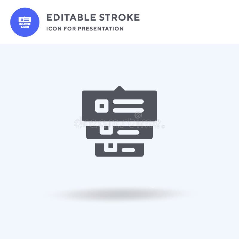 Comment Icon Vector, Filled Flat Sign, Solid Pictogram Isolated on ...