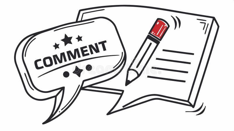 Comment Speech Bubble, Feedback Icon and Message Symbol Vector Design ...