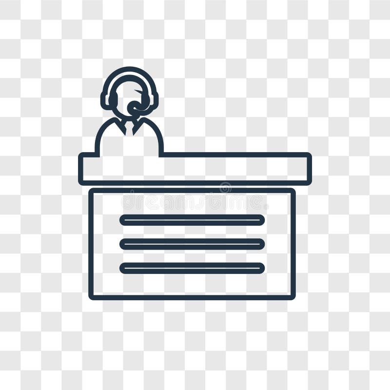 Commentator Icon Vector Isolated On White Background, Commentator Sign ...