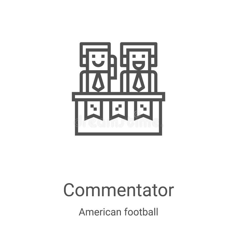 Commentator Logo Stock Illustrations – 196 Commentator Logo Stock ...