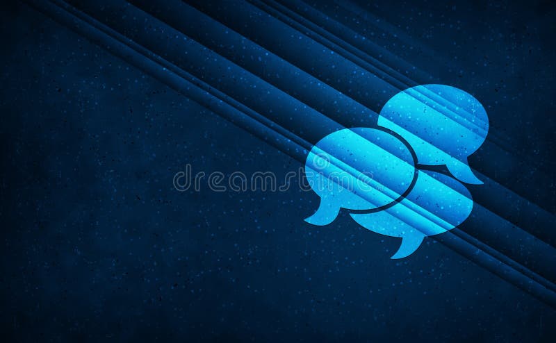 Comments Icon Natural Sky Light Abstract Dark Blue Background Stripes ...