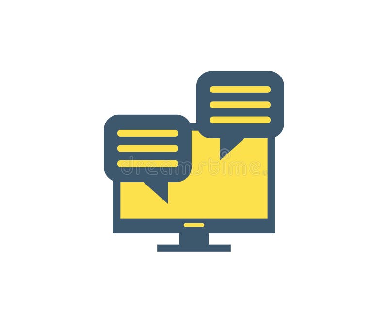 Comments Logo Stock Illustrations – 521 Comments Logo Stock ...