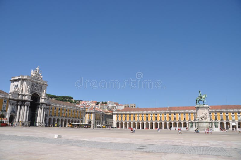 Commerce Square stock image. Image of architecture, europe - 15356527