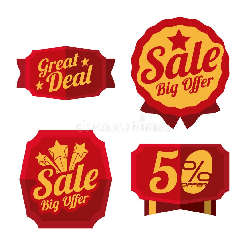 Commerce tag design stock vector. Illustration of label - 46978012