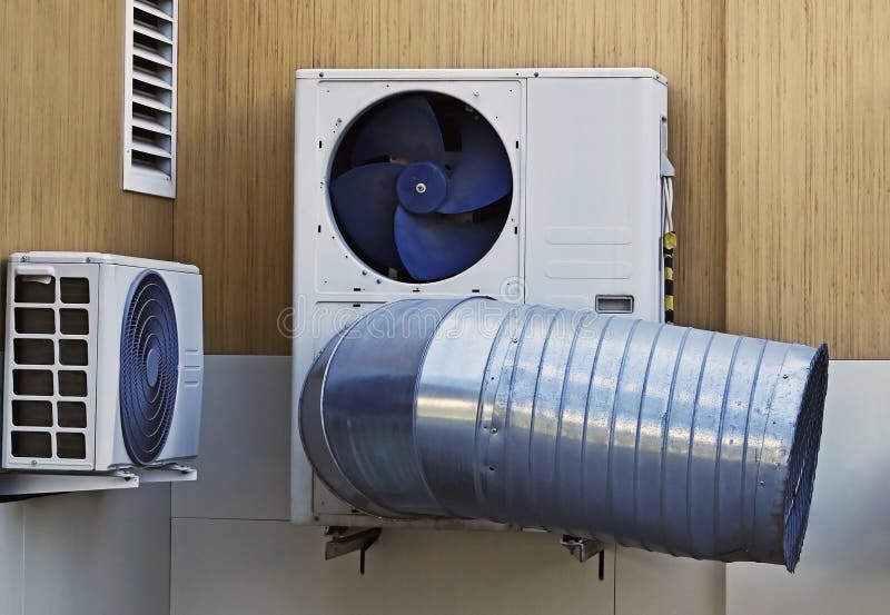 Air Conditioning and Ventilation System Stock Photo - Image of ...
