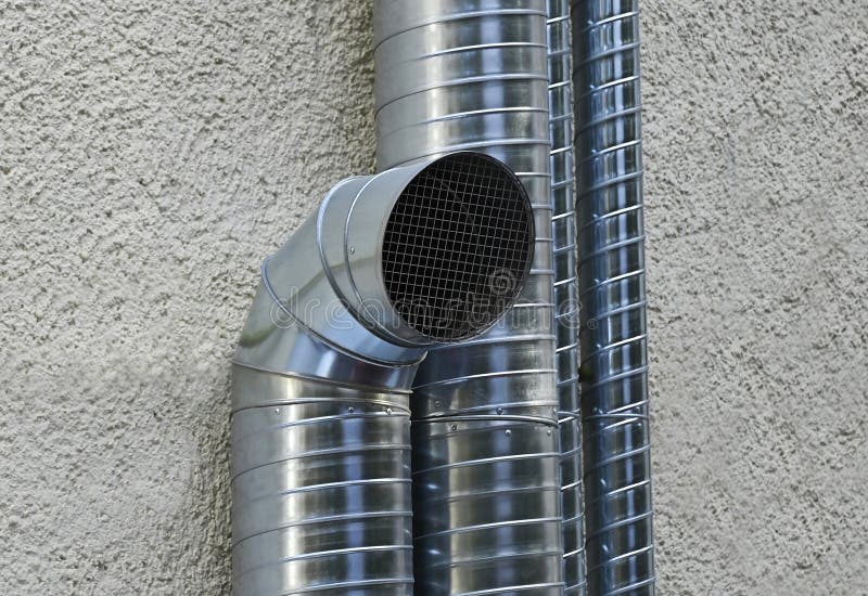 Ventilation system funnel stock image. Image of conditioner - 318388125