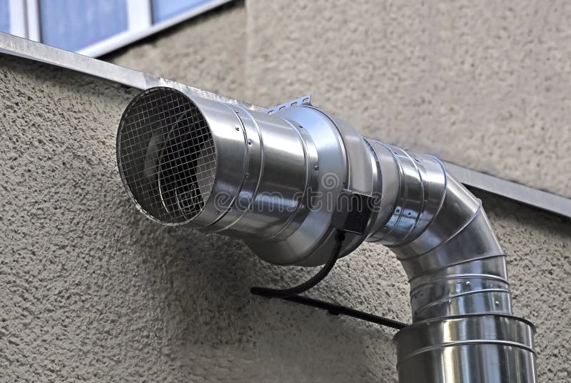 Ventilation system funnel stock image. Image of cooler - 320780725