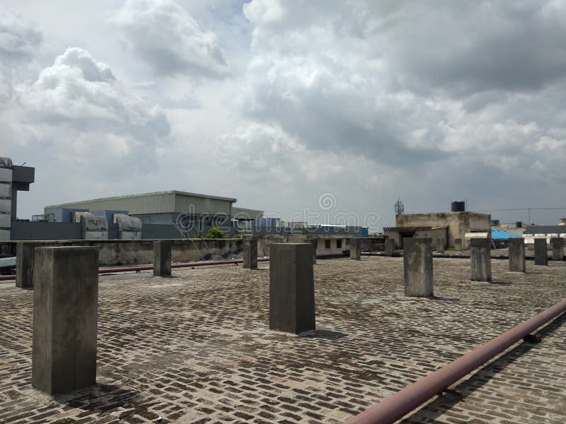 Commercial area stock photo. Image of company, long - 127532798