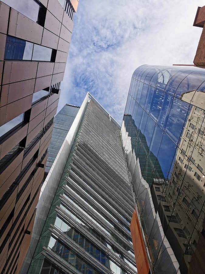 Commercial Buildings in City CBD, Sydney Australia Stock Photo - Image ...