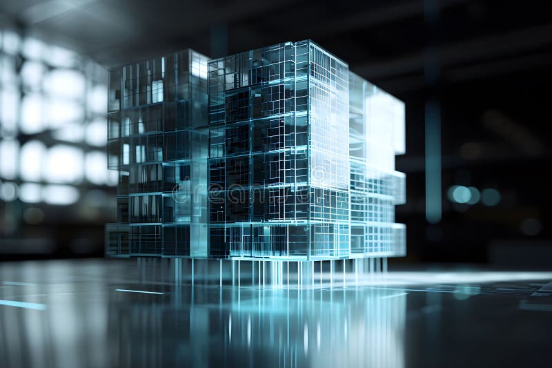 Commercial Building Data Models, Holographic Technology, Infographics ...