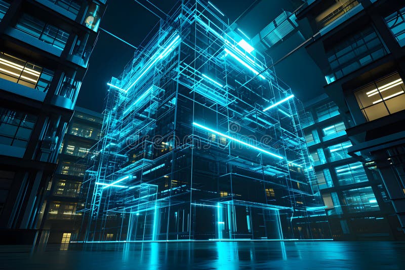 Commercial Building Data Models, Holographic Technology, Infographics ...