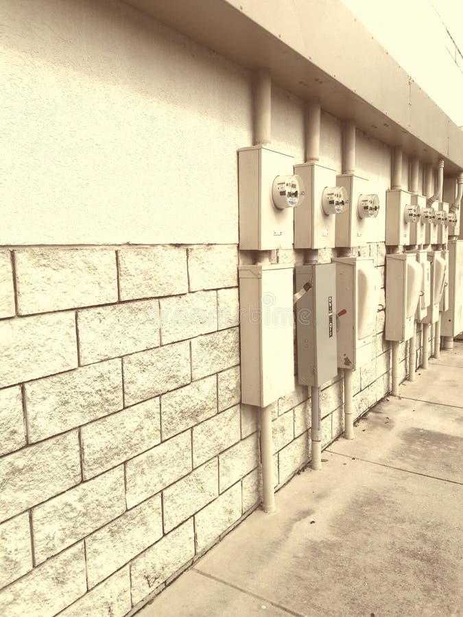 Electric Alley stock image. Image of brick, alley, architecture - 105197939