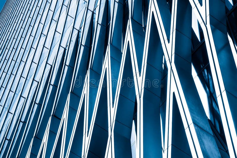 Commercial Building Exterior Details Stock Photo - Image of ...