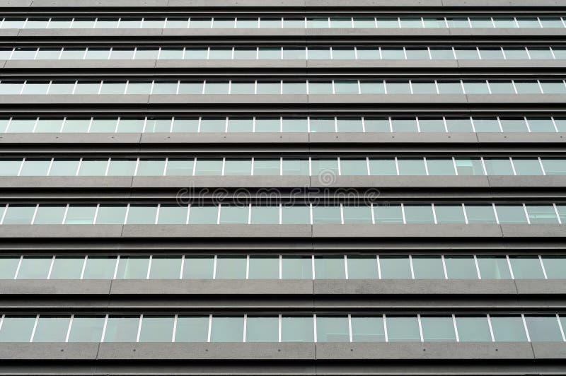 Commercial Building Windows Stock Photo - Image of business, centre ...
