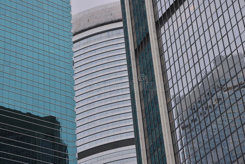 Commercial Buildings in Hong Kong, Window Wall Pattern 3 July 2022 ...