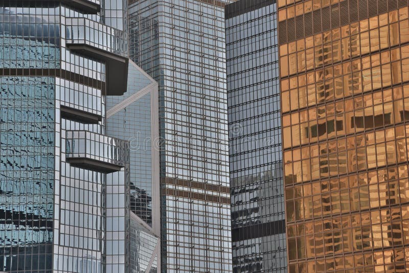 Commercial Buildings in Hong Kong, Window Wall Pattern 3 July 2022 ...