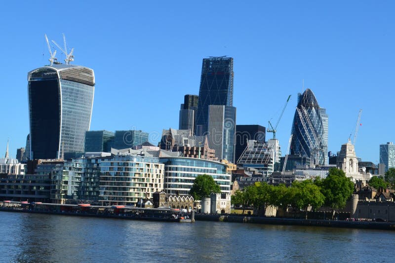 Commercial Centre stock image. Image of high, london - 49440009