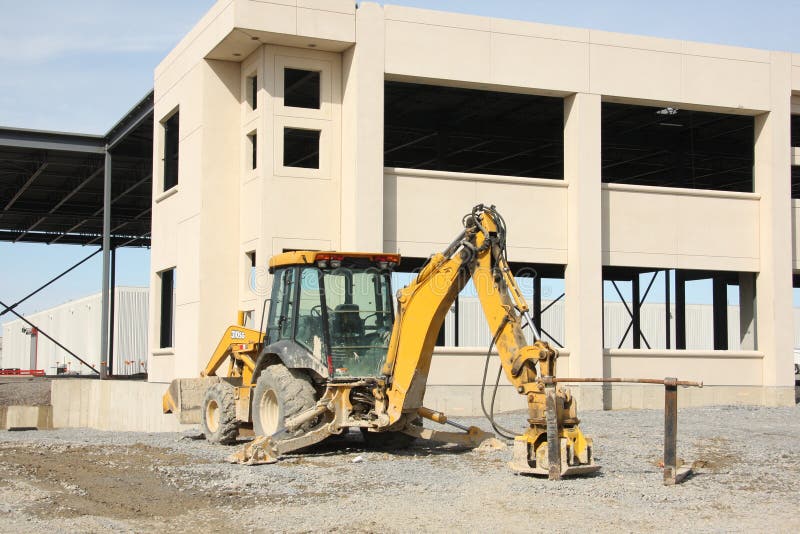 Commercial Construction stock photo. Image of construction - 8651198