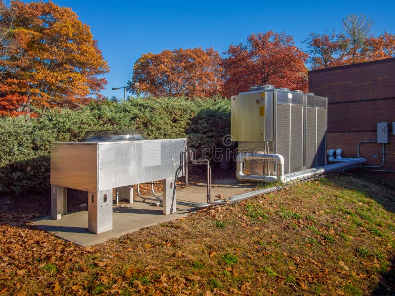 Commercial Cooling Equipment Stock Image - Image of technology ...
