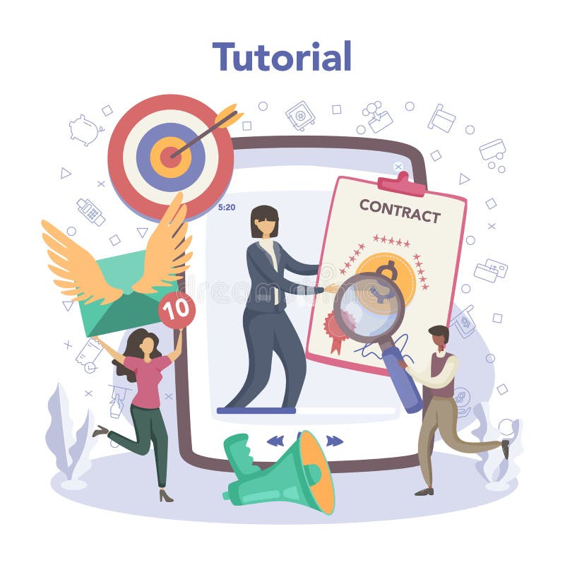 Sales Manager Line Icons Collection. Strategy, Leadership, Goals, Sales ...