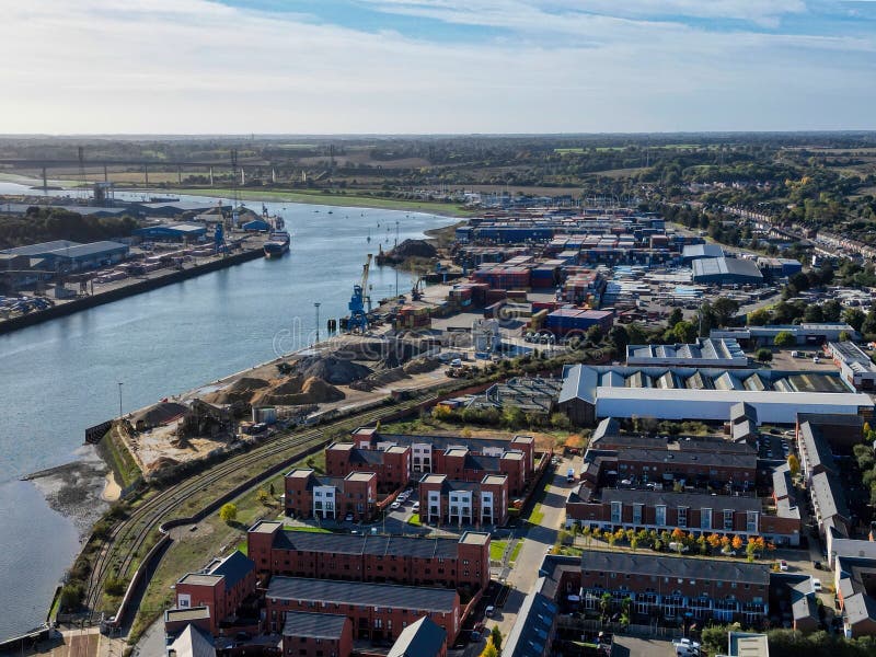 Railway Docks Aerial Stock Photos - Free & Royalty-Free Stock Photos ...