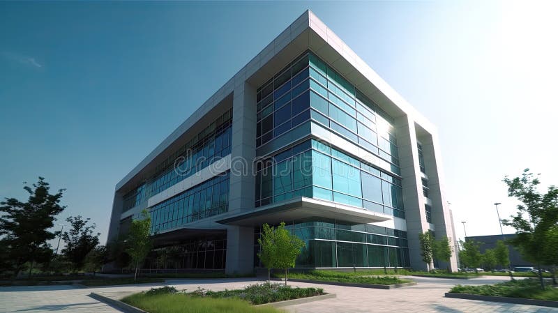 Commercial Facility, Modern Research and Development Building Stock ...